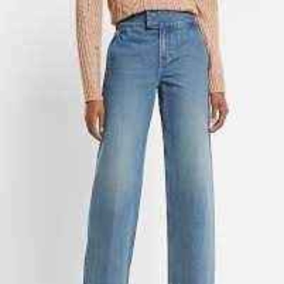 Express | Jeans | Express High Rise Wide Leg Jeans | Poshmark